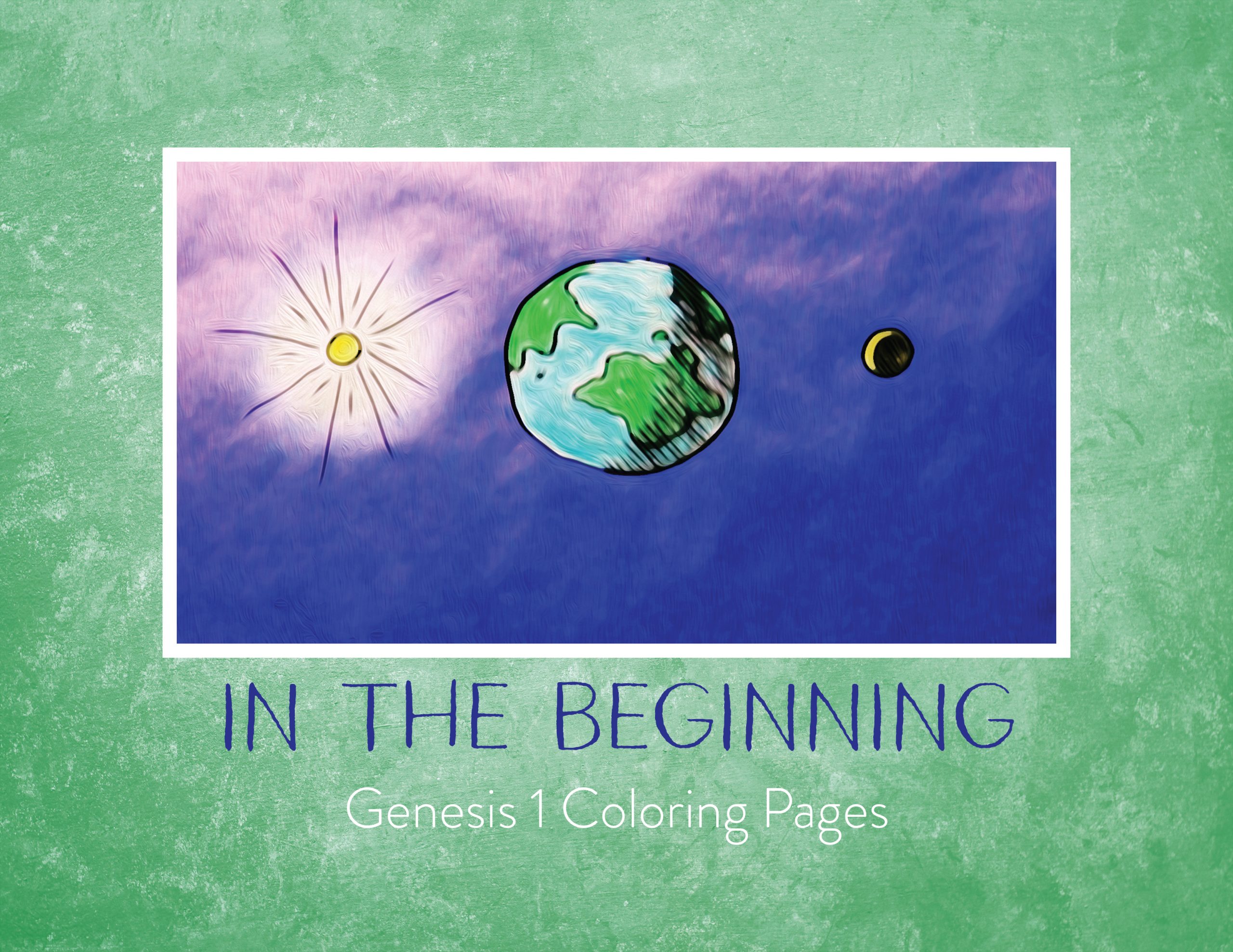 Genesis 1 Coloring Pages 736x952